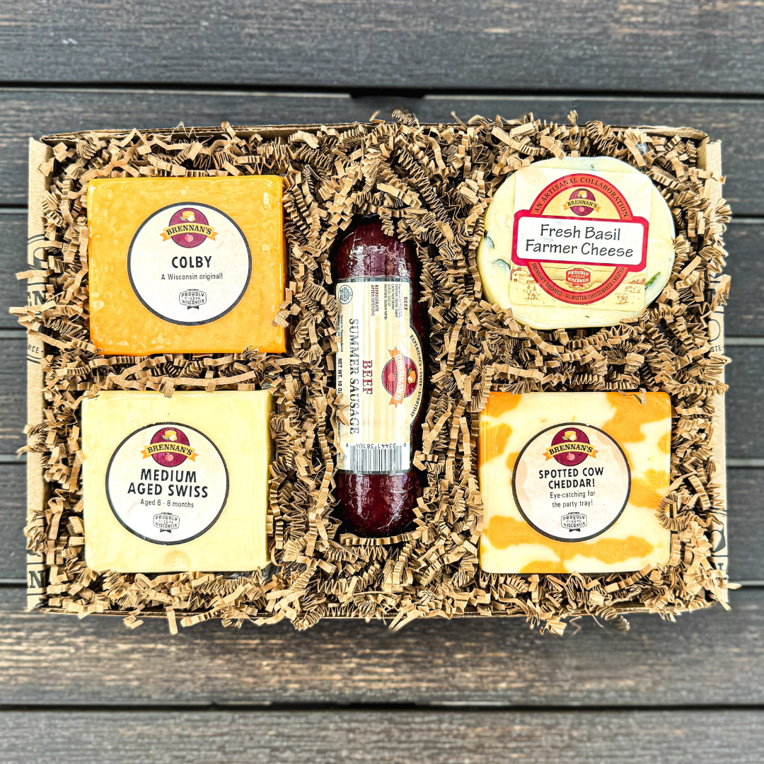 Classic Cheese Boxes | Meat and Wisconsin Cheese Gift Baskets ...
